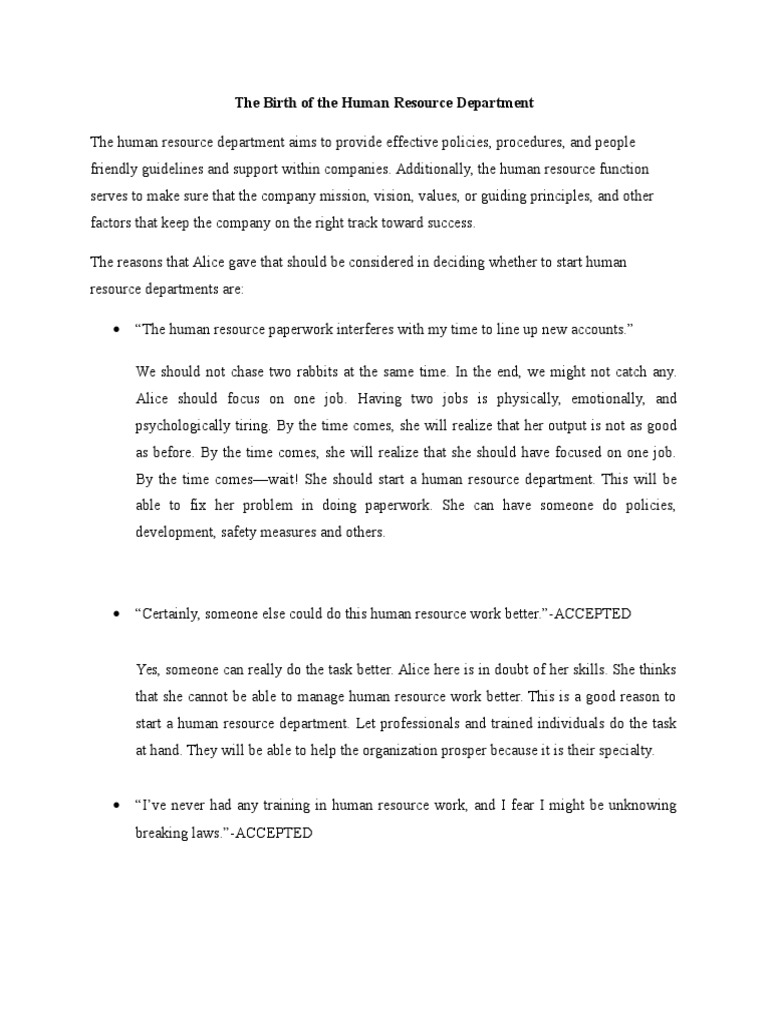 Management HR Cases | PDF | Employment | Human Resource Management