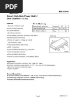 BTS7960 Motor Driver Overview | PDF | Bipolar Junction Transistor ...