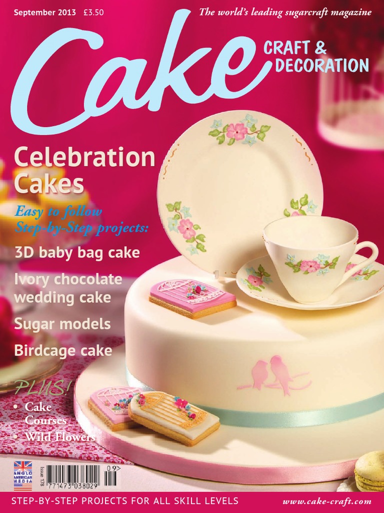 Cake Craft & Decoration Magazine | PDF | Cakes | Foods
