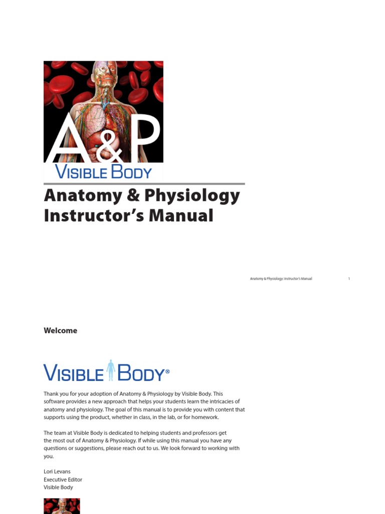 Visible Body AP Manual | PDF | Bone | Axon