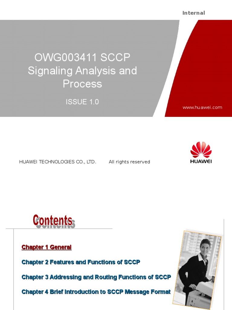 OWG003411 SCCP Signaling Analysis and Process ISSUE1.0 | PDF | Computer ...