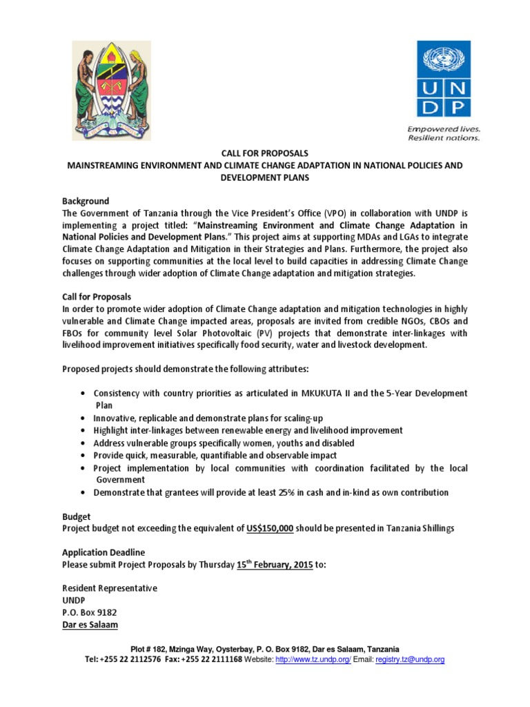 Call For Proposals | PDF | Social Science