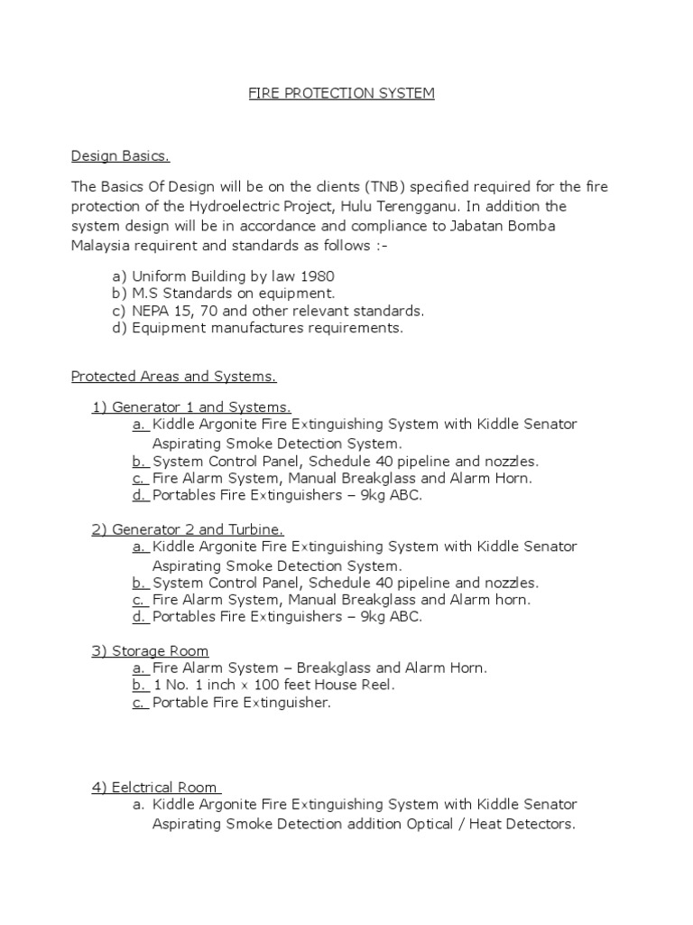 Fire Protection System | PDF | Fire Sprinkler System | Fire Protection