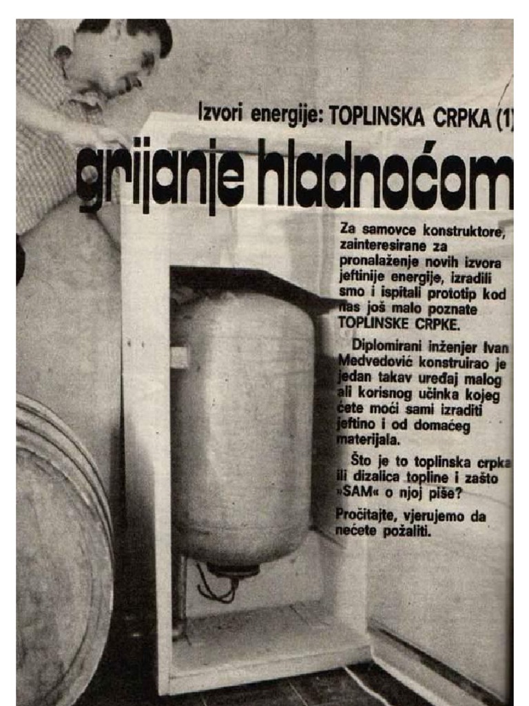 Toplotna Pumpa | PDF