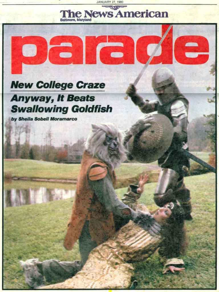 Parade 27-JAN-80 DND Article | PDF