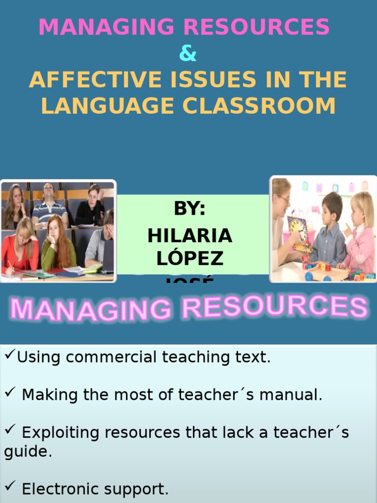 Managing Resources Resources | PDF | Language Education | Cognition