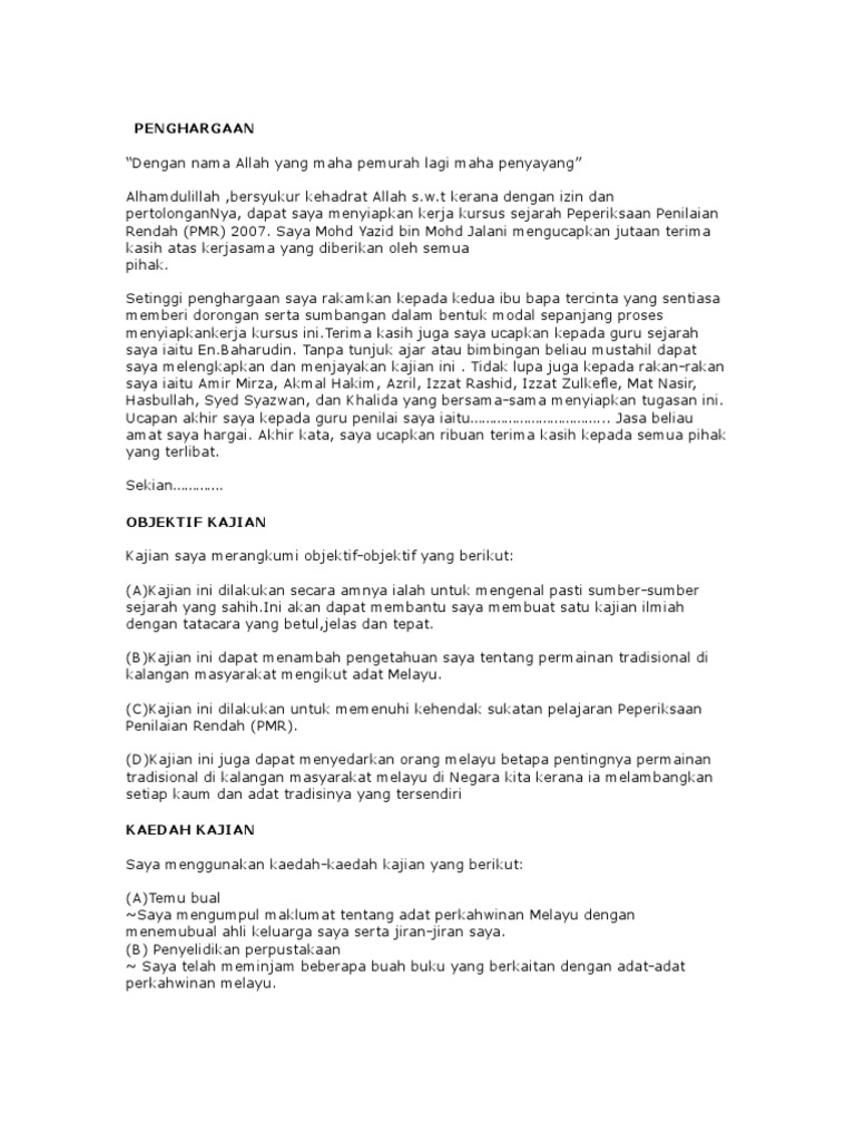Permainan Wau | PDF