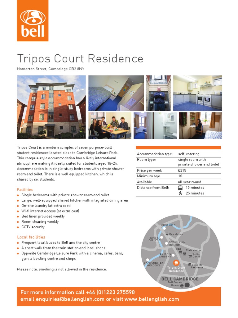 Tripos Court Student Housing Cambridge | PDF