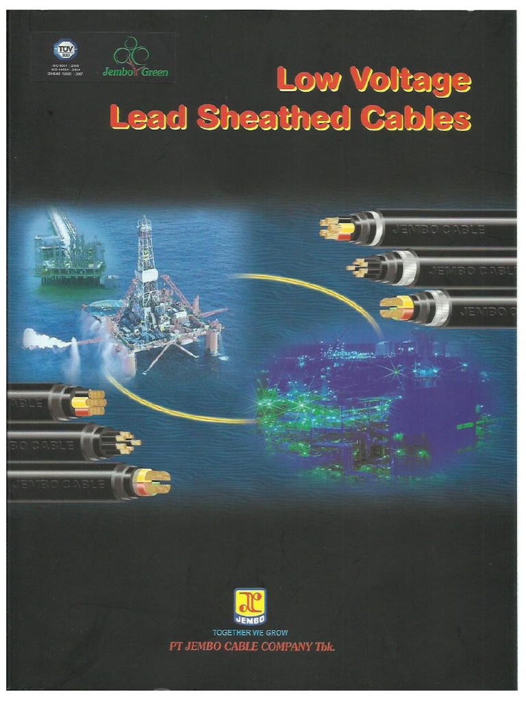 Low Voltage - Lead Sheathed Cables Catalogue | PDF