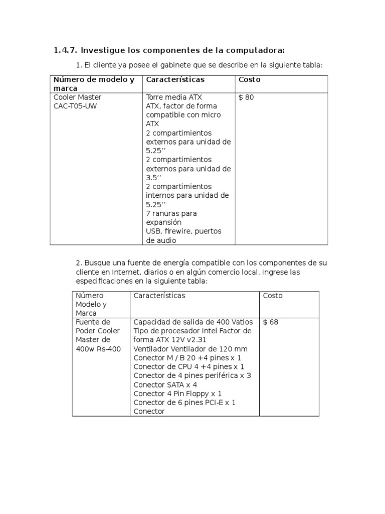 Prueba de Laboratorio Ensamblaje | PDF | Memoria de acceso aleatorio ...
