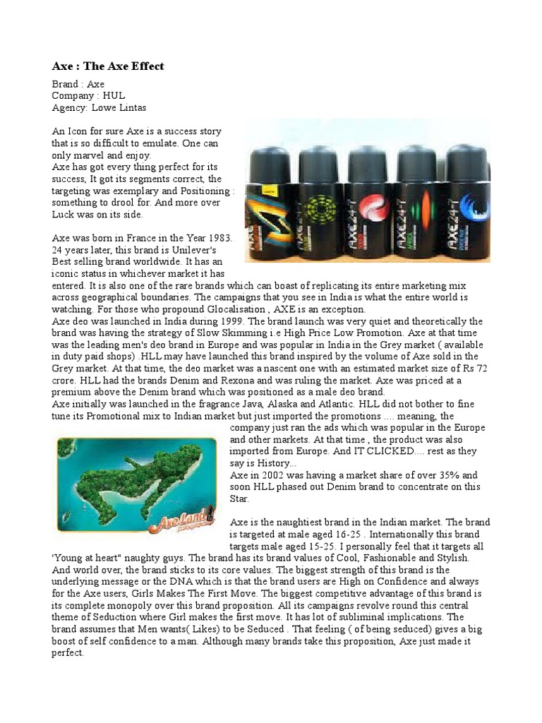 Axe _ the Axe Effect case | Brand | Advertising