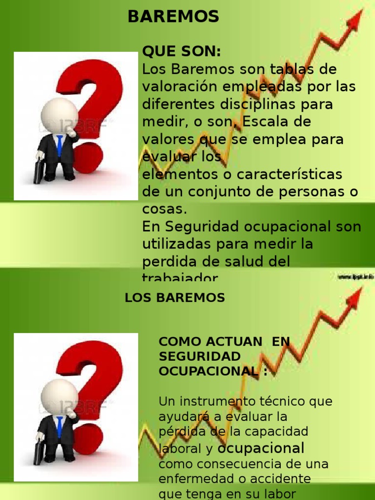 Definición y Uso de Baremos en Salud | PDF