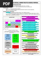 Football Practice Plan | PDF | American Football | Football Codes