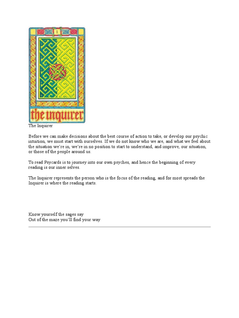 The Inquirer | Download Free PDF | Intuition | Thought