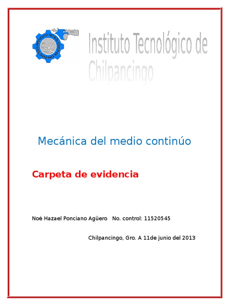 Mecánica Del Medio Continúo | PDF | Mecánica de Medios Continuos | Física