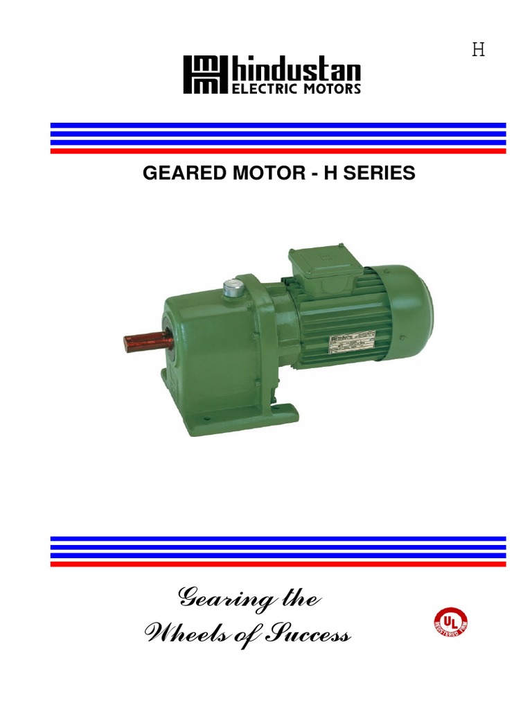 Geared Motor Selection Chart | PDF | Gear | Transmission (Mechanics)