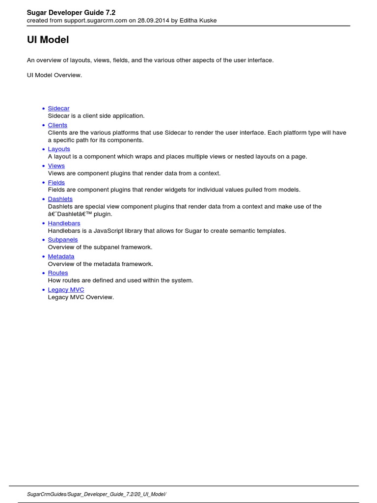 Testing UI Model | PDF | Application Programming Interface | Model–View ...
