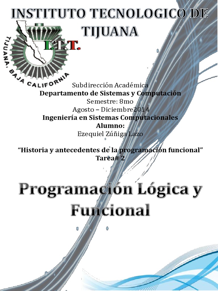 Historia y Antecedentes de La Programacion Funcional | PDF ... Historia y Antecedentes de La Programacion Funcional | PDF ...