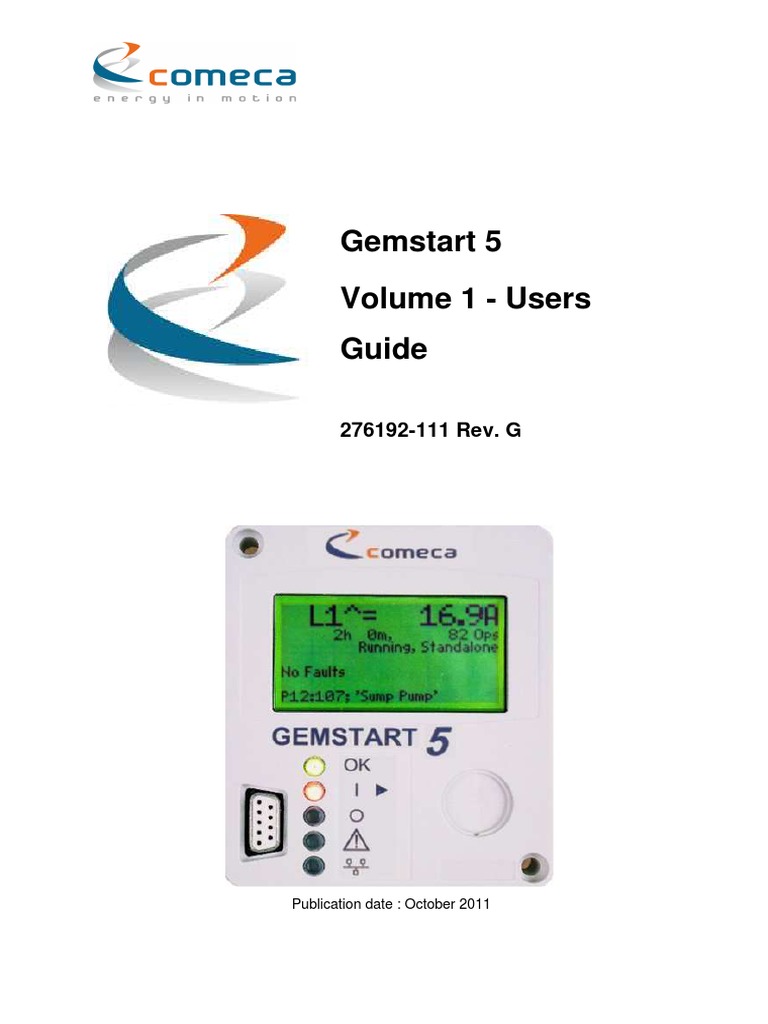 Gemstart 5 - Vol 1 - User Guide | PDF | Relay | Switch