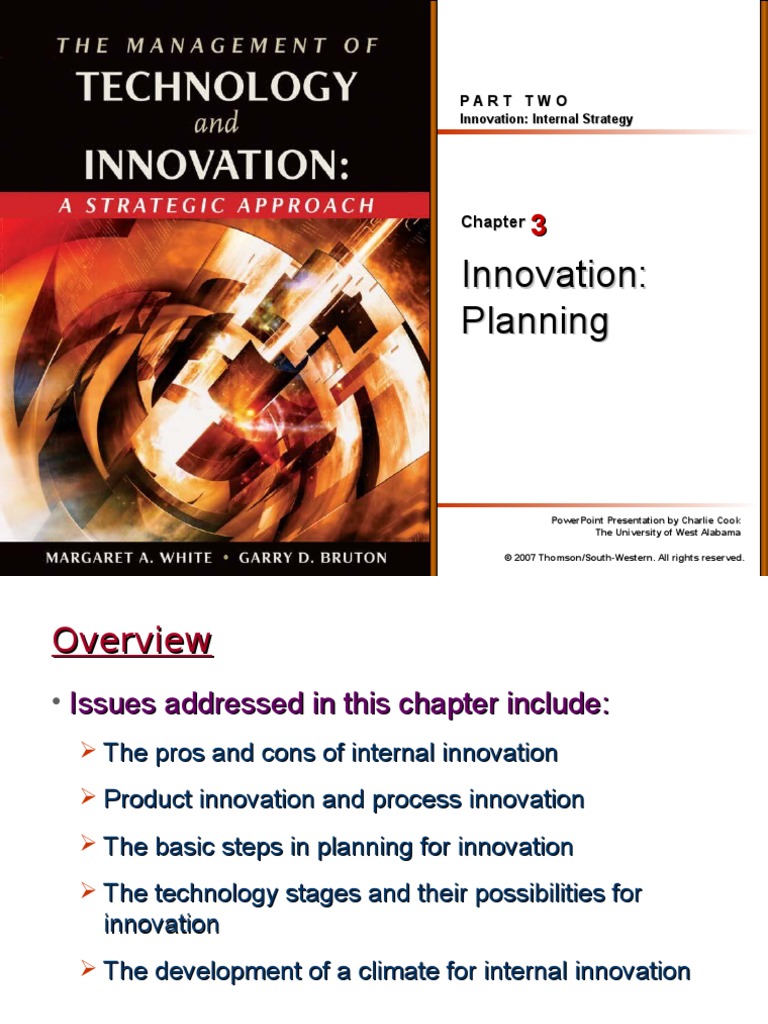 3 - Innovation - Planning | PDF | Innovation | Strategic Management