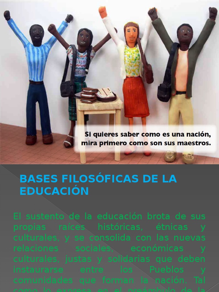Bases Filosóficas de La Educación | PDF | Familia | Democracia