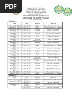 Accomplishment Report On The Implementation of Modular Learning | PDF ...