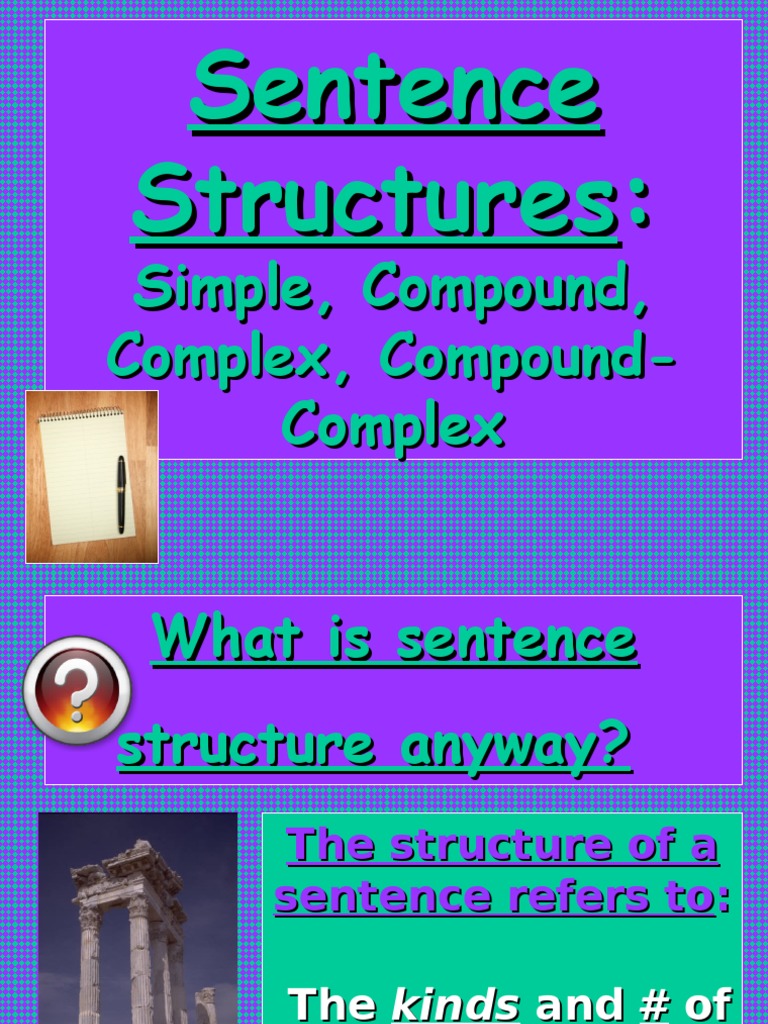 Understanding Sentence Structures | PDF | Linguistic Morphology | Semiotics