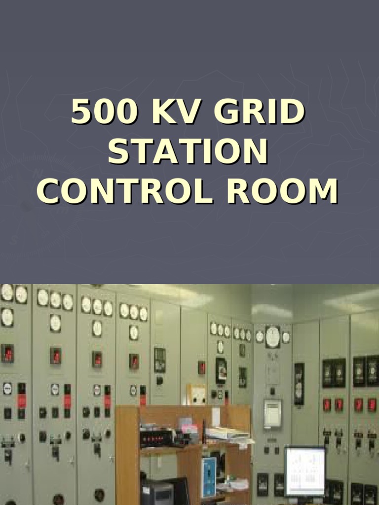 500kv Grid Station Control Room | PDF | Transformer | Relay