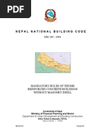 NBC 205:2024 Low Rise Building Code | PDF