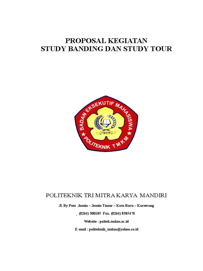 Contoh Proposal Study Tour Okem Coy | PDF