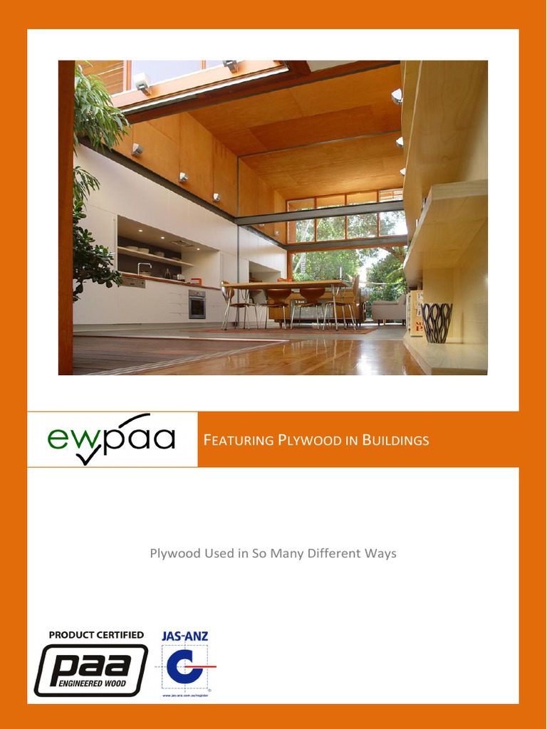 Plywood Applications in Building Design | PDF | Plywood | Framing ...