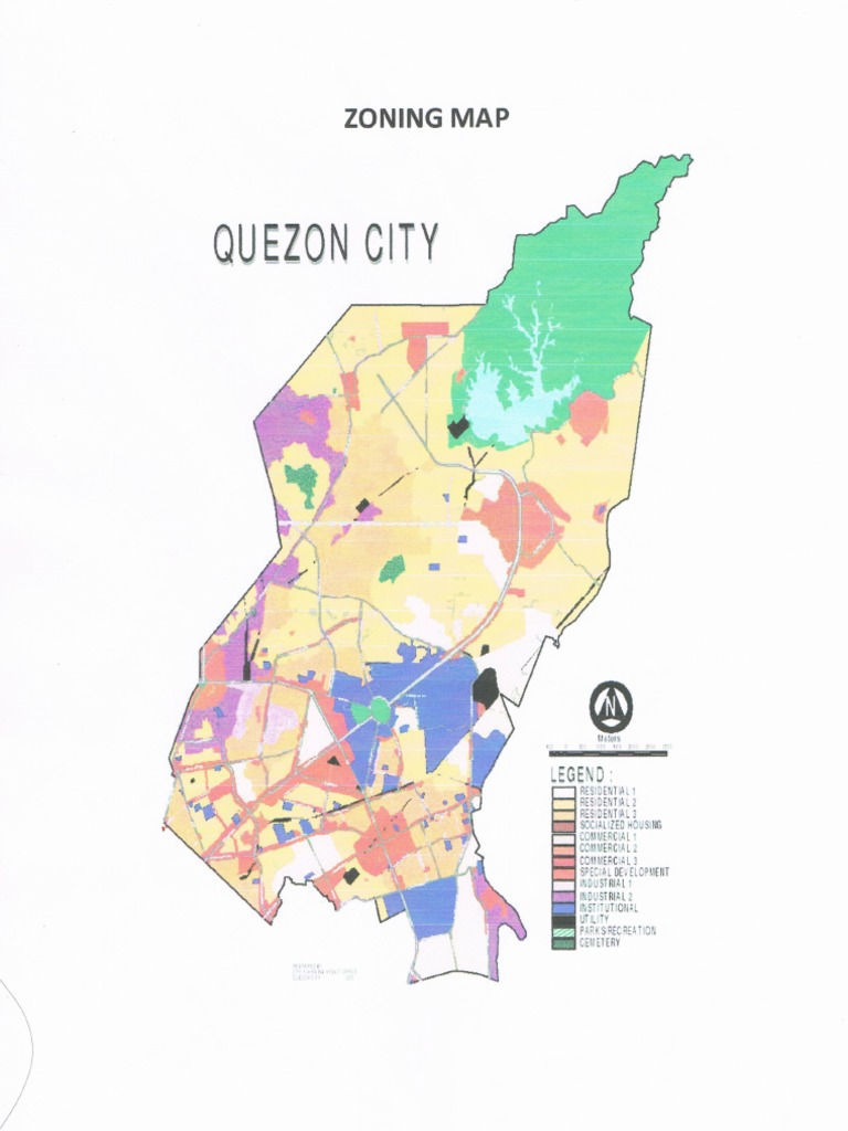 Quezon City Zoning Map | PDF