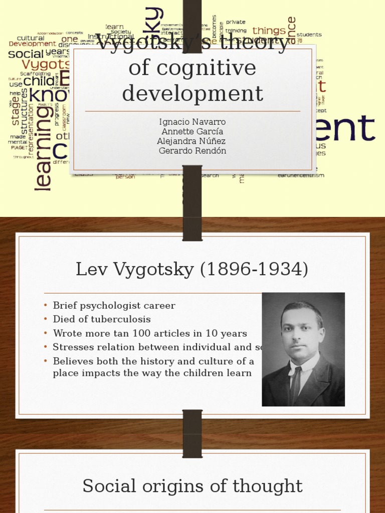 Vygotskys Theory of Cognitive Development | PDF