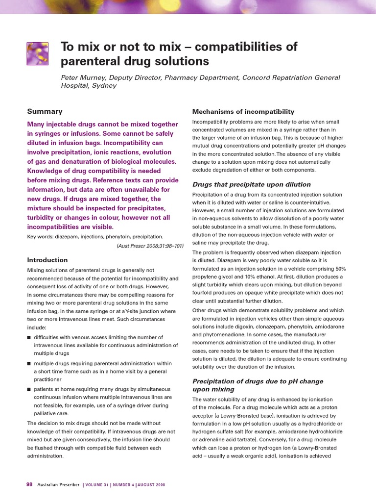 To Mix or Not To Mix | PDF | Solubility | Solution