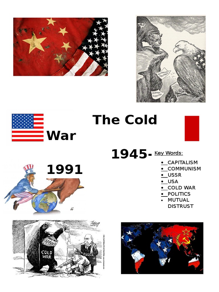 The Cold: Key Words: Capitalism Communism Ussr USA Cold War Politics ...