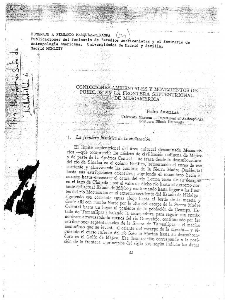 Pedro Armillas 1966 | PDF