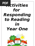 Year 6 Reading Activities Guide | PDF | Narration | Reading (Process)