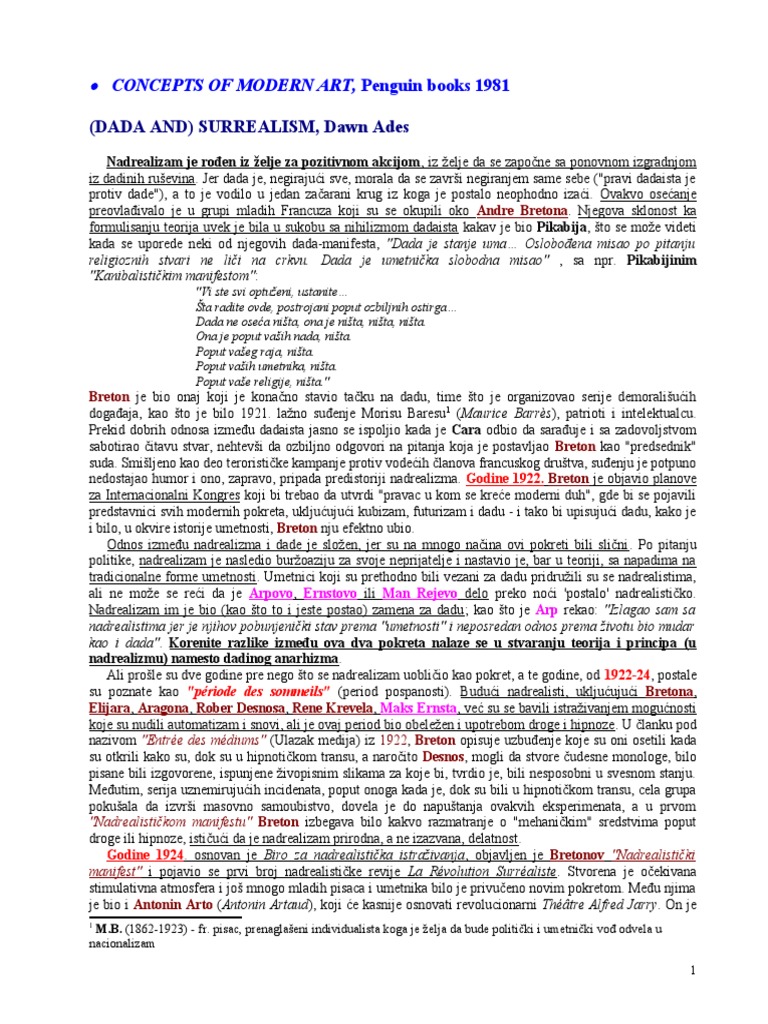 7c) Nadrealizam | PDF