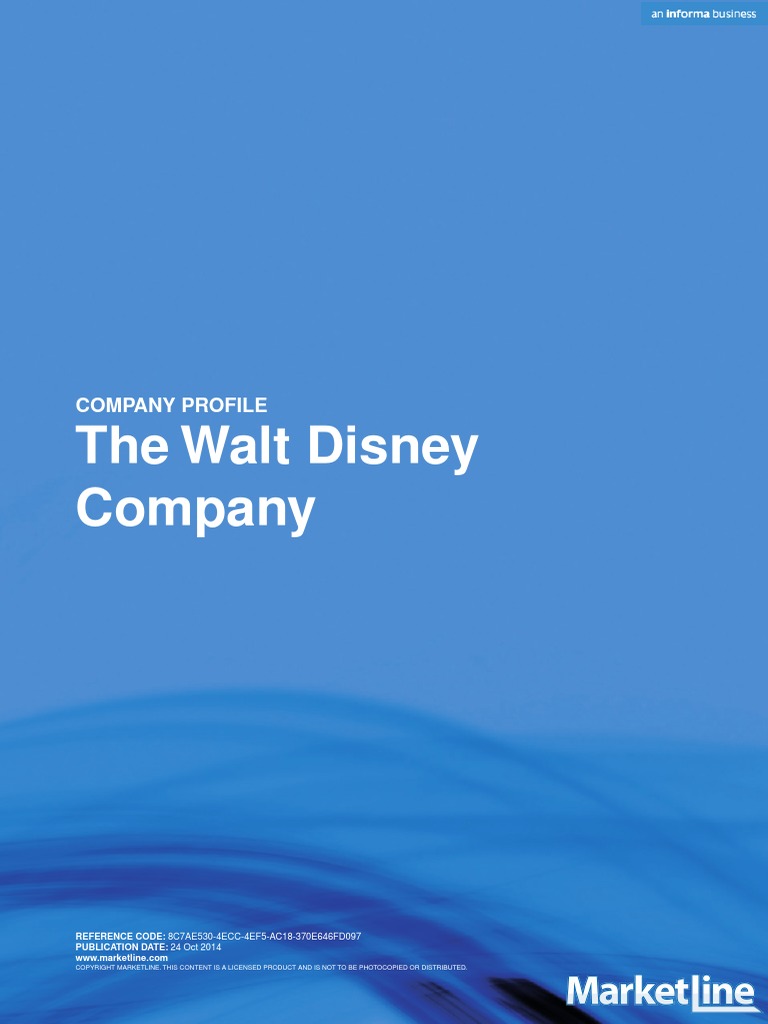 Walt Disney SWOT 2013 | PDF | The Walt Disney Company | Espn