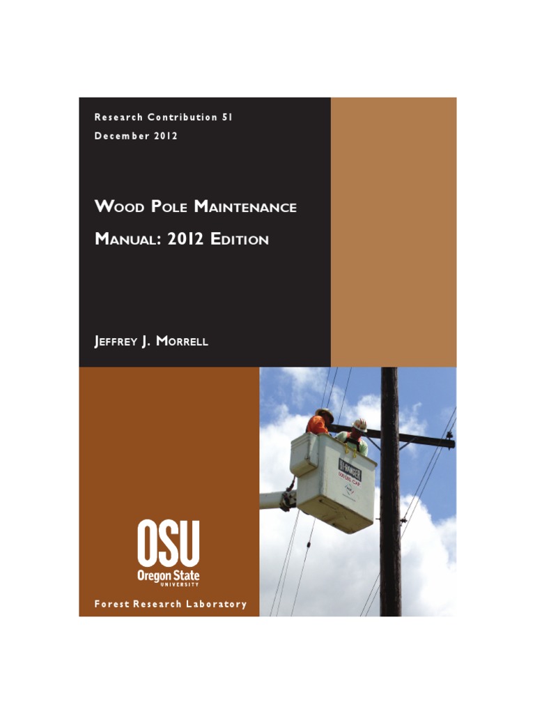 Wood Pole Maintenance | Download Free PDF | Wood | Trees