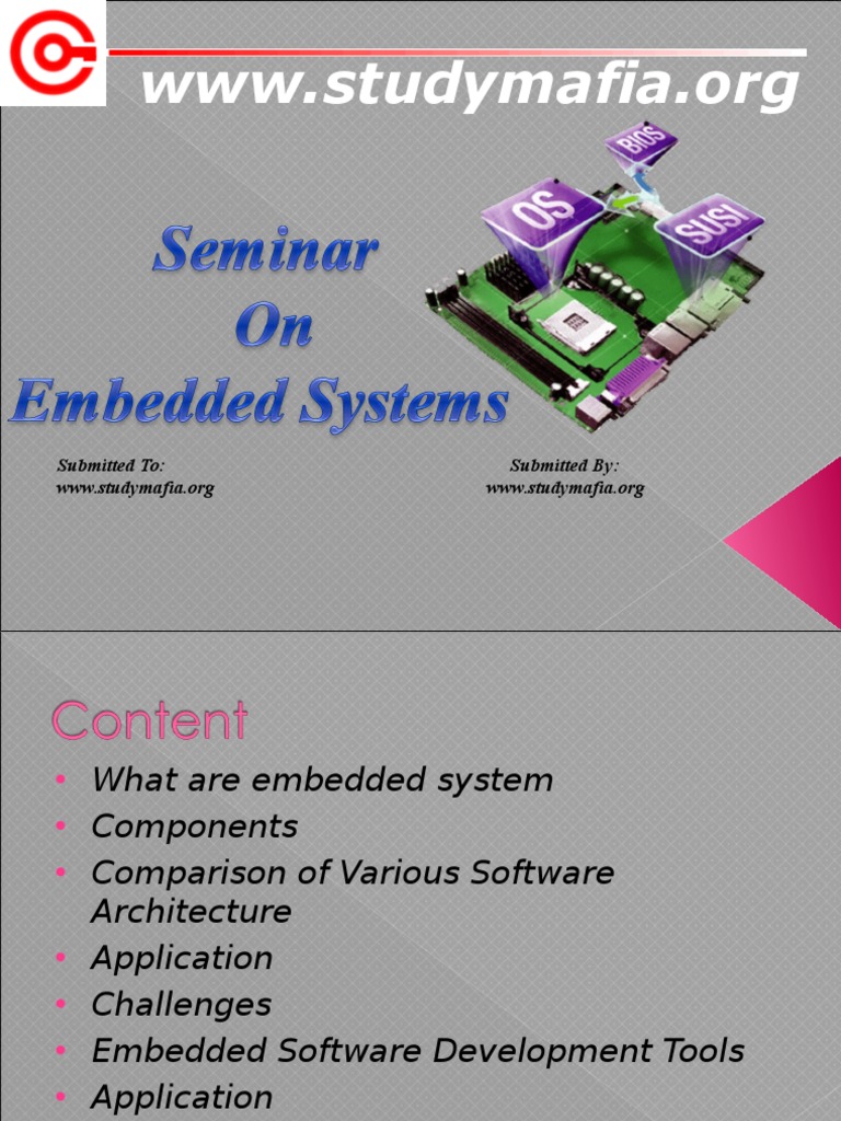 Embedded Systems Overview | PDF | Embedded System | Subroutine