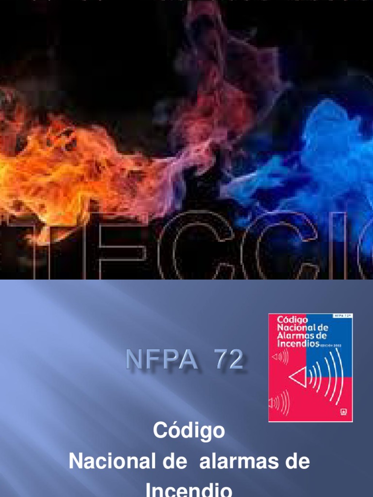Norma NFPA 72: Sistemas de Alarmas de Incendio | PDF | Láser | Ultravioleta