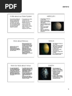 NASA Planetary Fact Sheet - Metric | PDF | Apsis | Planets