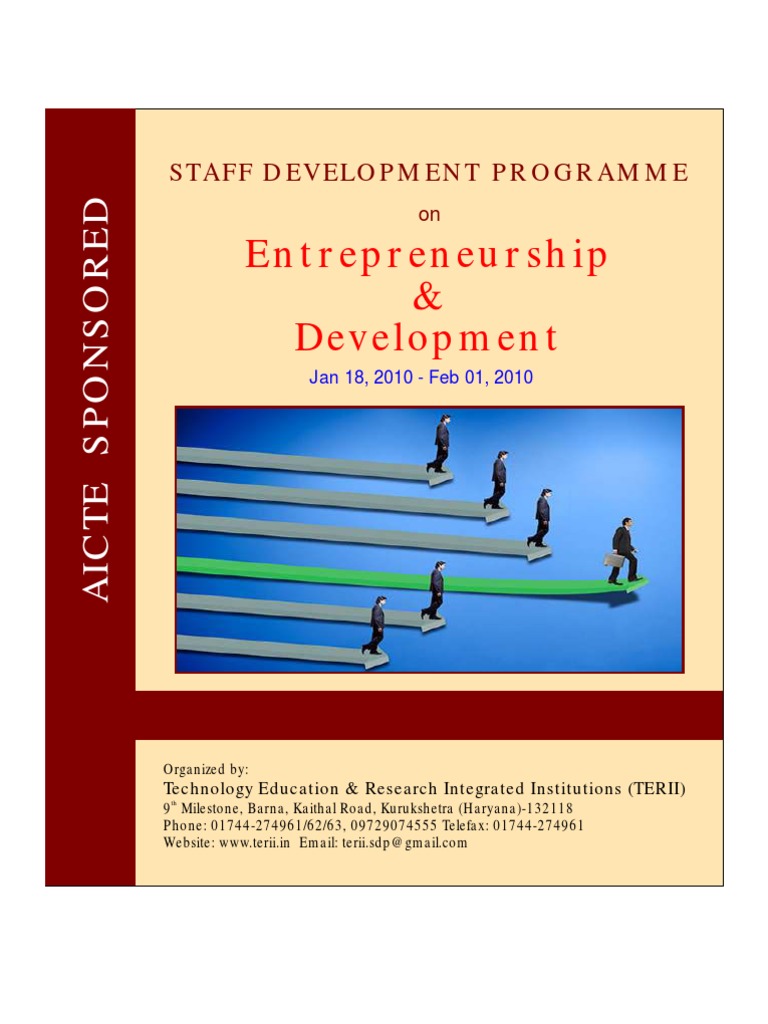 Brochure | PDF | Entrepreneurship | Economies