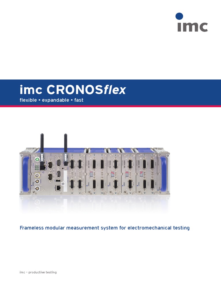 Imc CRONOSflex-Eng 2014 08 SP | PDF