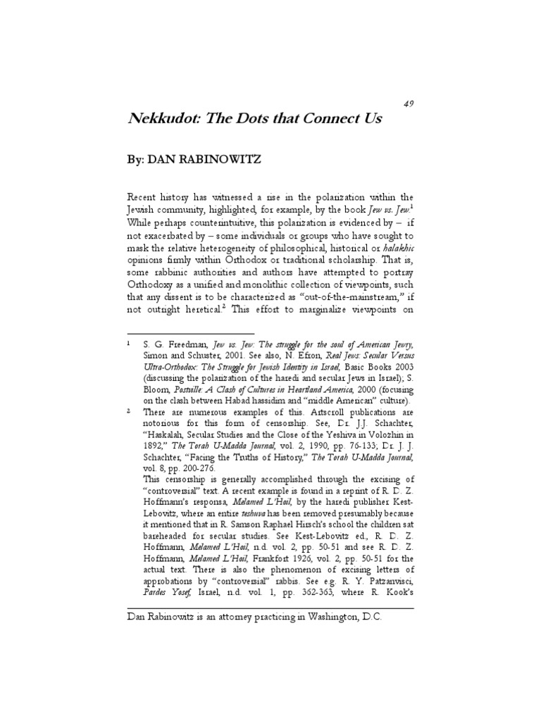 Nekudot - Rabinowitz | PDF | Zohar | Orthodox Judaism