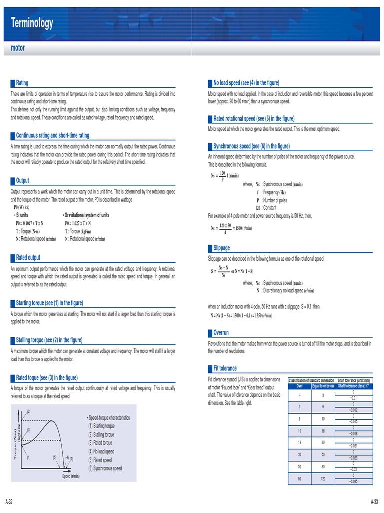 Motor | Download Free PDF | Engineering Tolerance | Torque