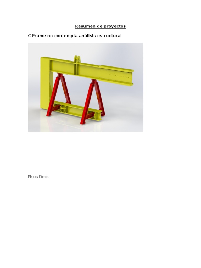 Especificaciones de C Frames y Capacidades | PDF