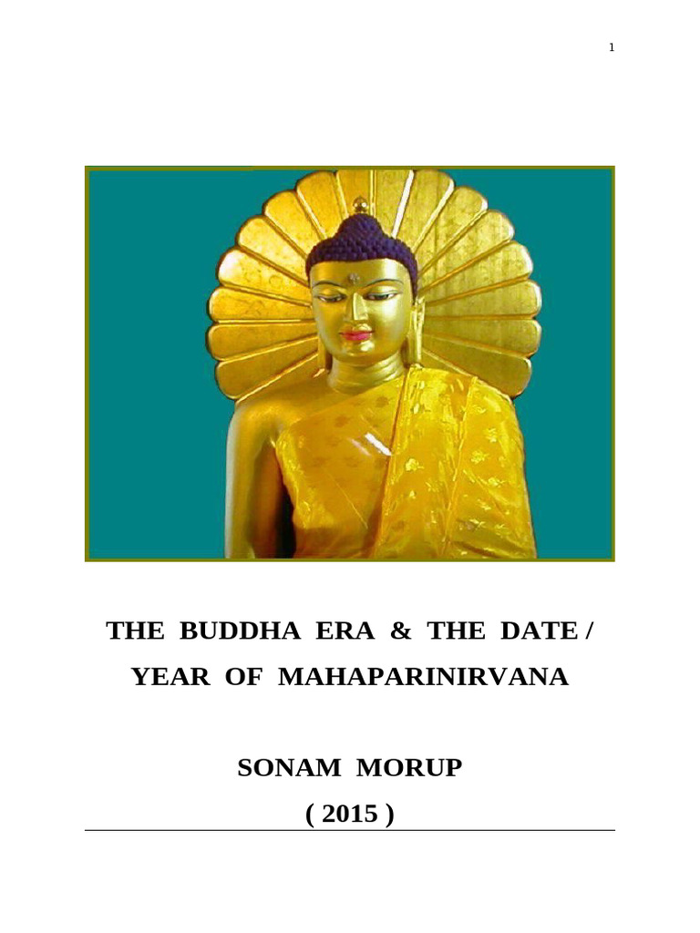 The Buddha Era & The Date / Year of Mahaparinirvana | PDF | Ashoka ...