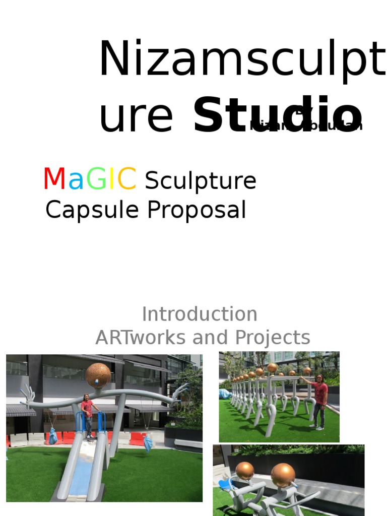 Nizamsculpt Ure Studio: Sculpture Capsule Proposal | PDF | Art